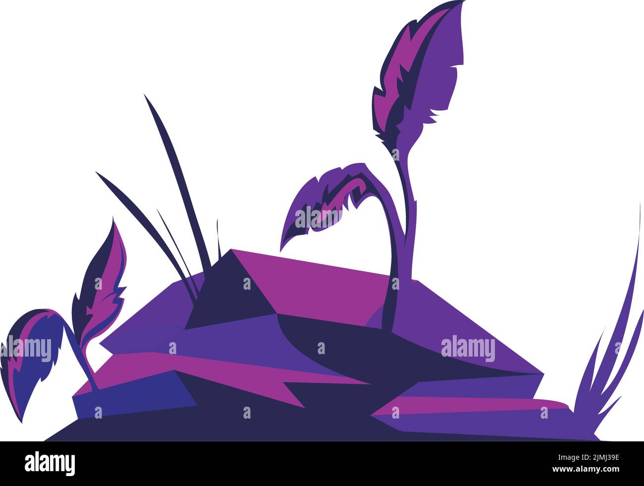 purple rock design Stock Vector Image & Art - Alamy