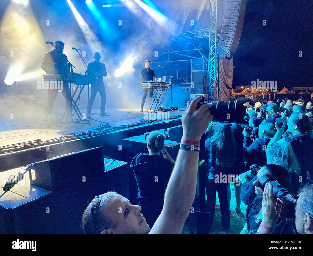 Hildesheim, Germany. 06th Aug, 2022. At the gothic festival M'era Luna ...