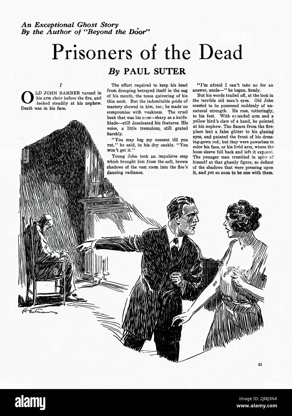 Prisoners of the Dead, by J. Paul Suter. Illustration by William Fred ...