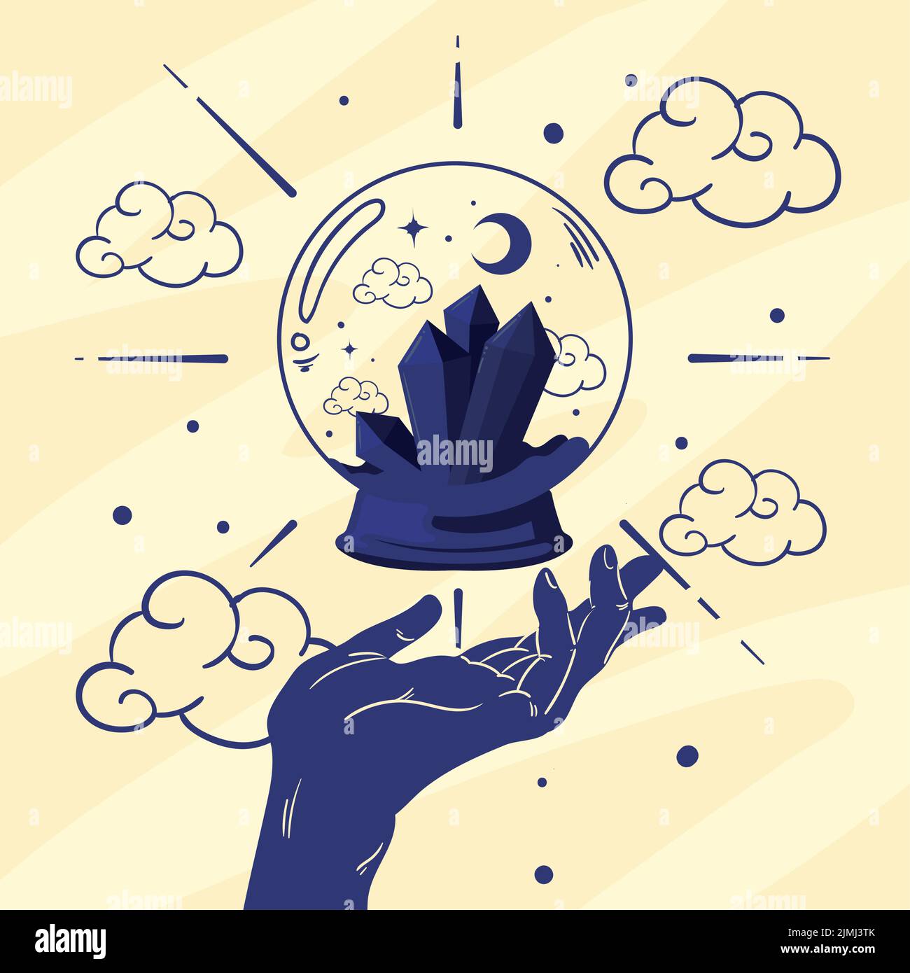 illustration of astrology Stock Vector Image & Art - Alamy