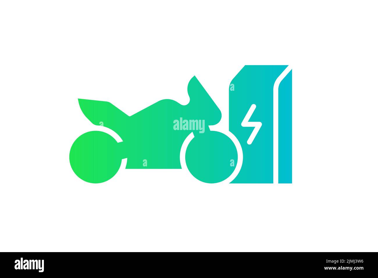 Electric motorbike charge Stock Vector Images - Alamy