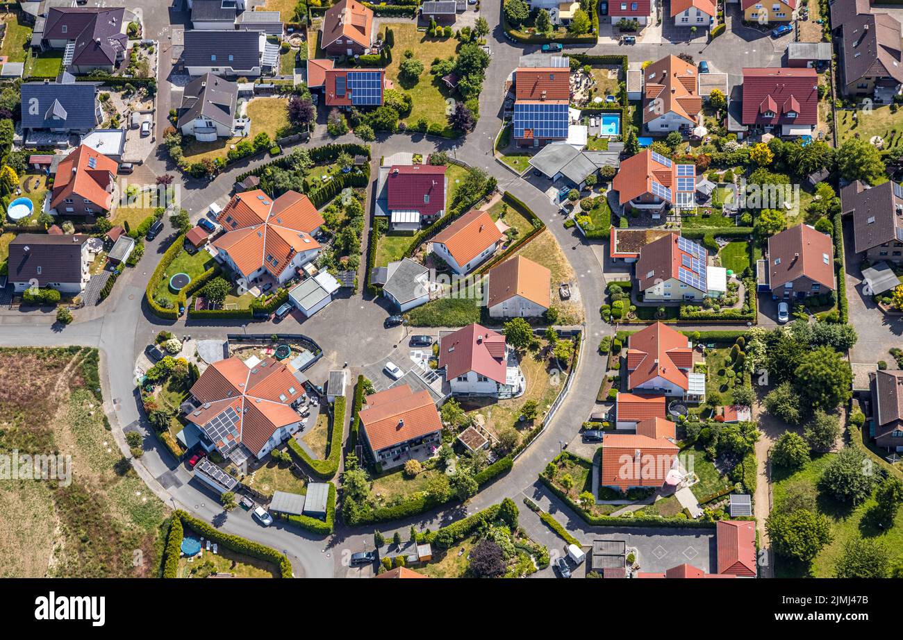 Circular residential complex vincenz frigger strasse hi-res stock ...