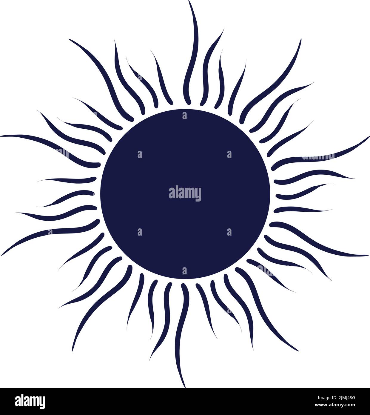 sun silhouette design Stock Vector Image & Art - Alamy
