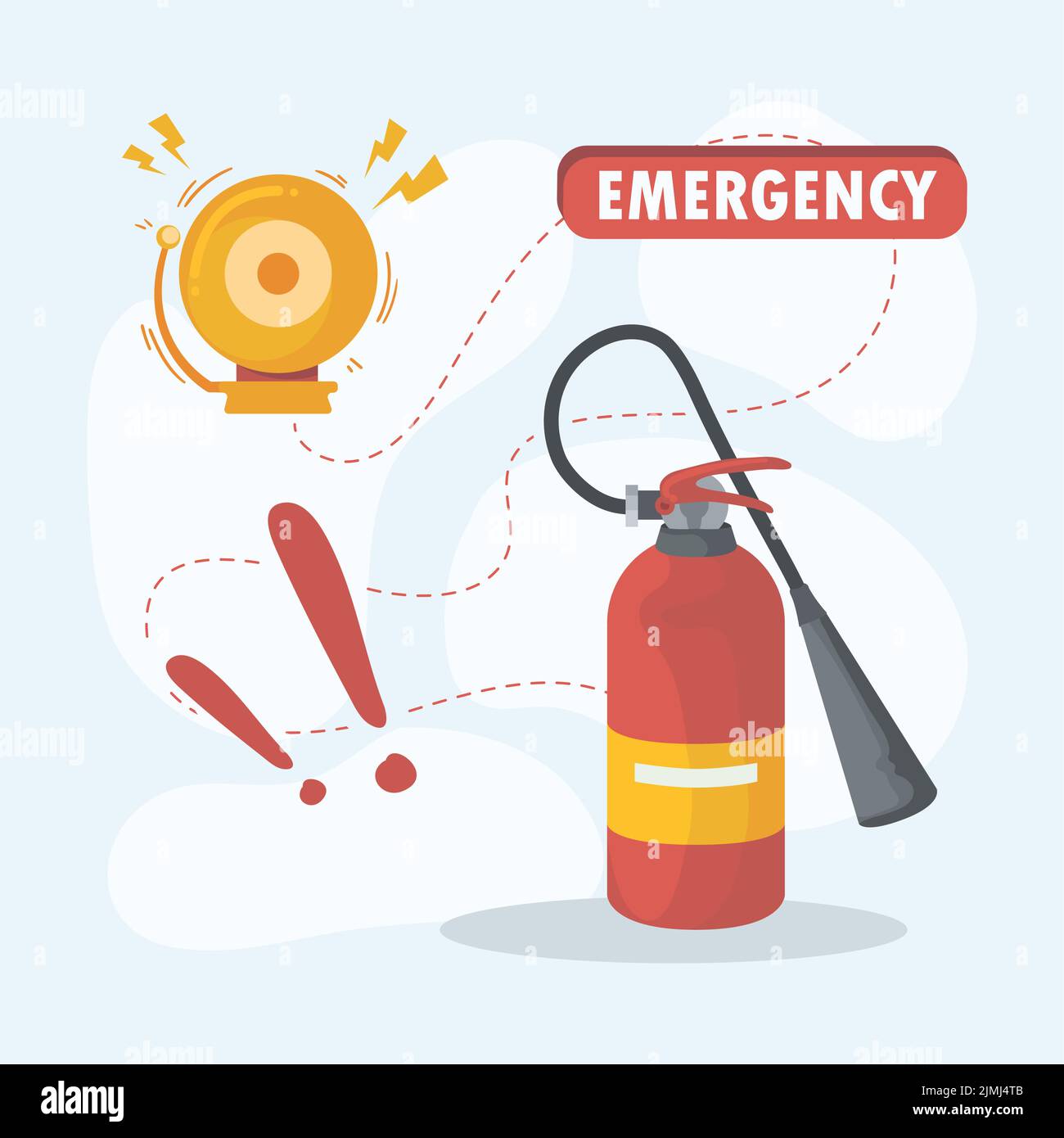 cartel of emergency Stock Vector Image & Art - Alamy