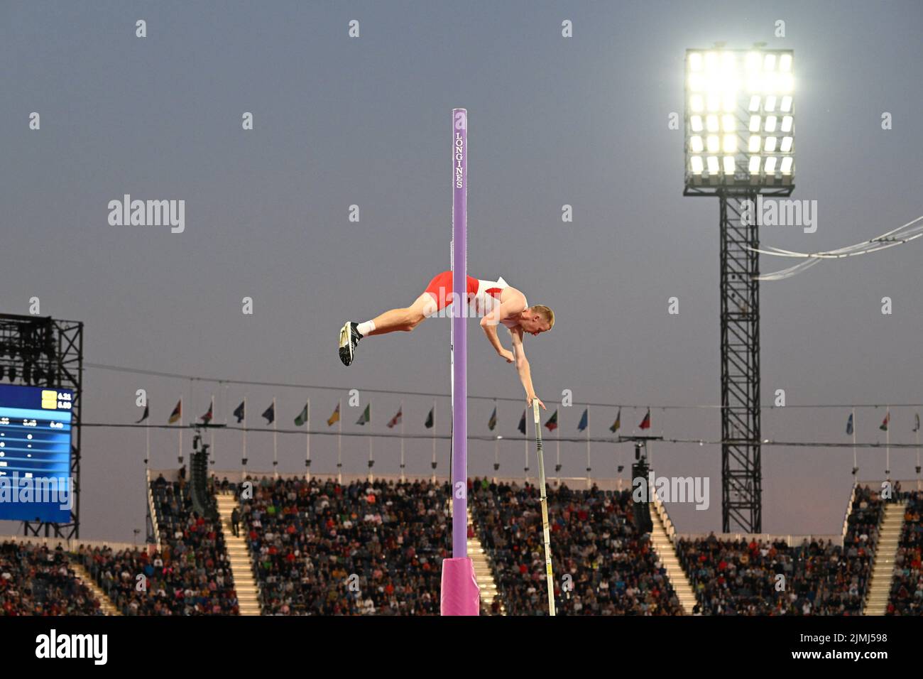 Adam hague pole vault hi-res stock photography and images - Alamy