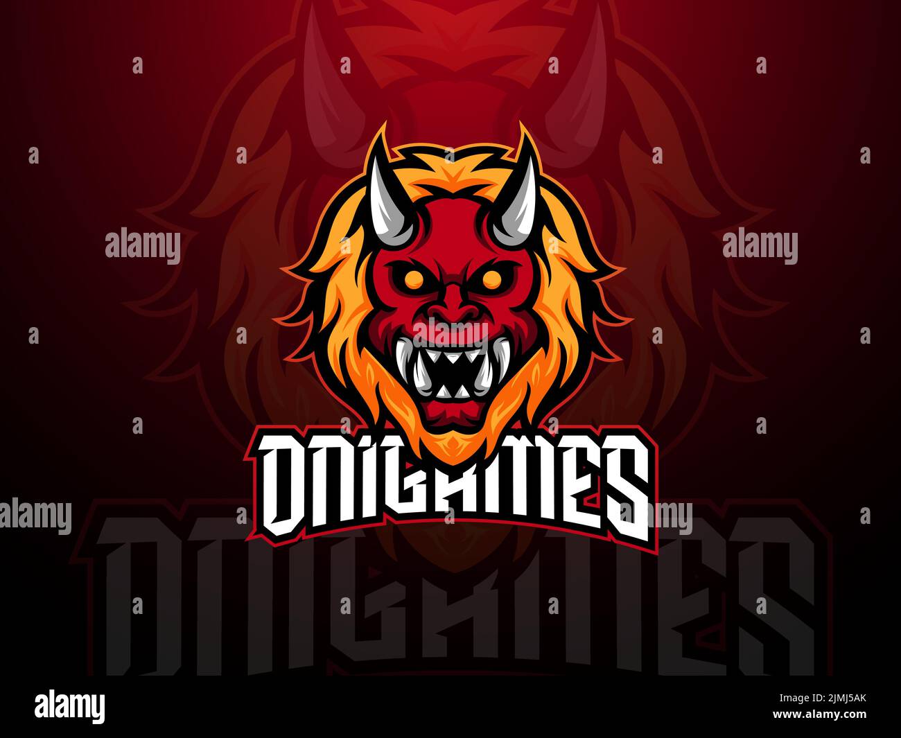 Oni Stock Vector Images - Alamy