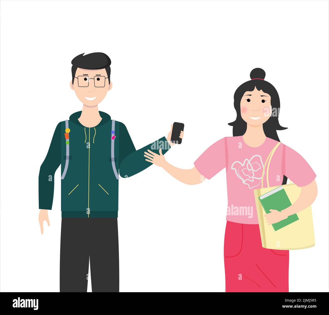 Diverse school team meeting Stock Vector Images - Alamy