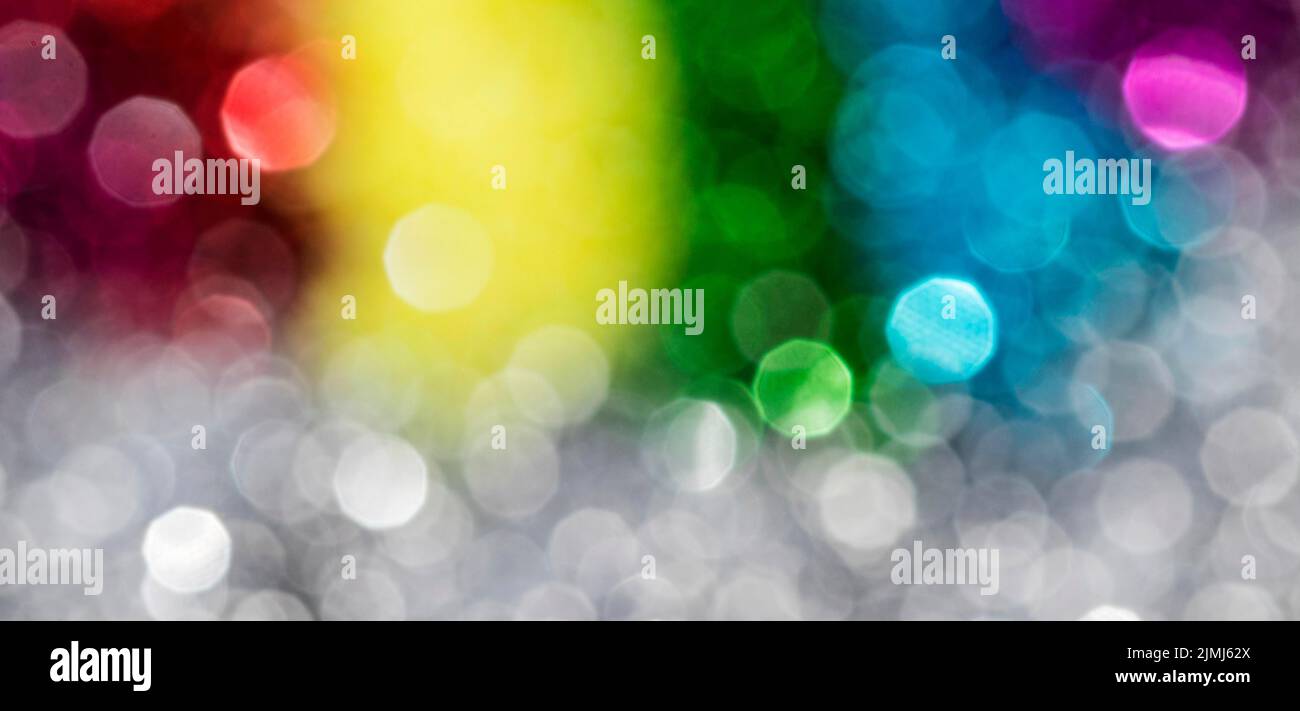 Defocused color glow rainbow flash hi-res stock photography and images ...