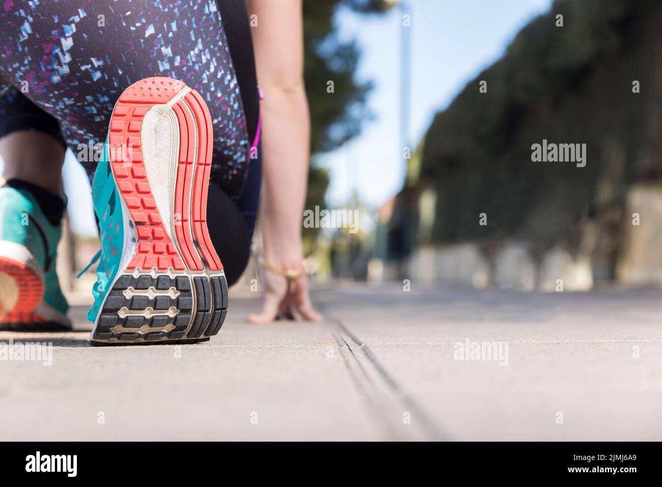 Close up sneaker s sole Stock Photo - Alamy
