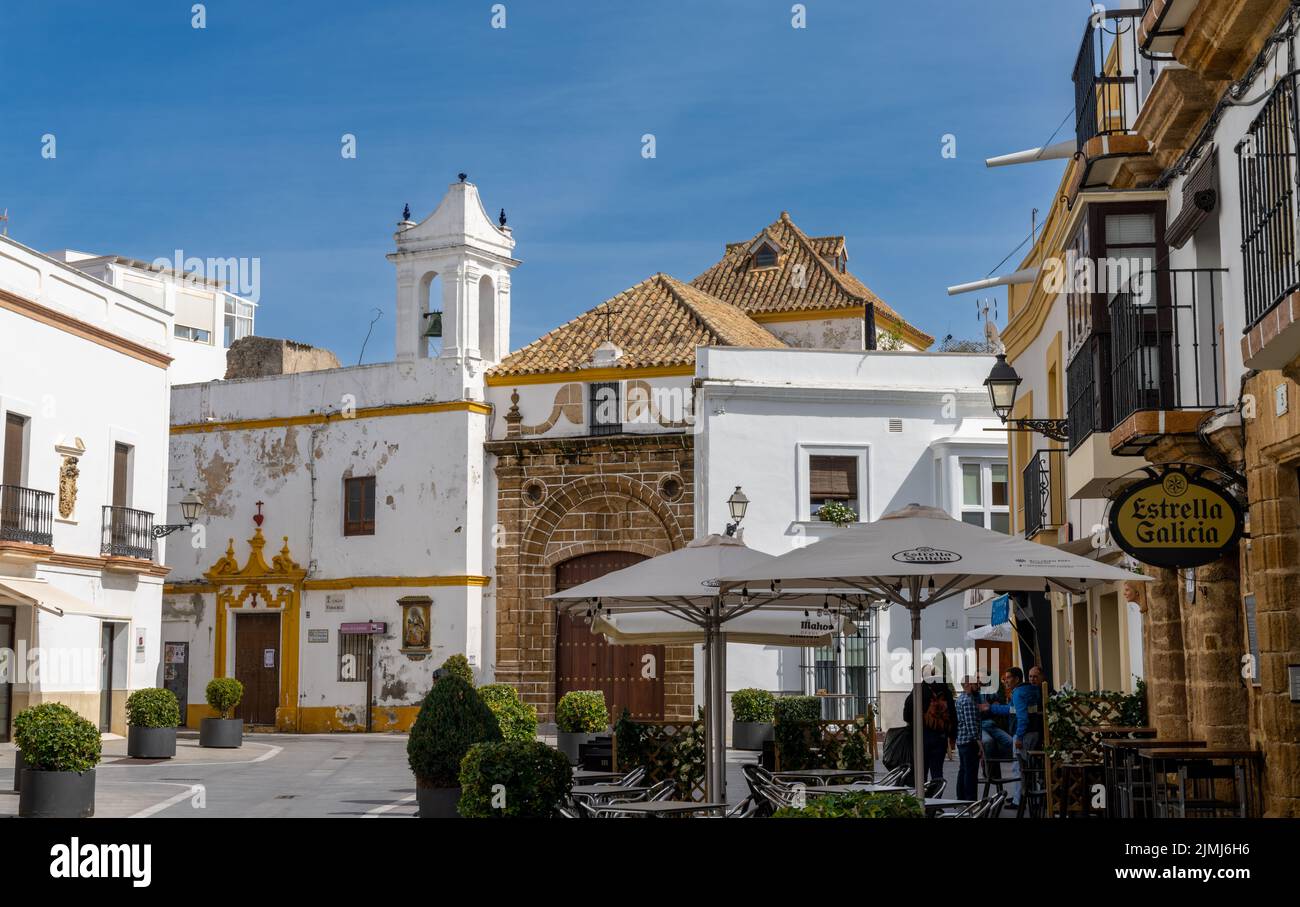 The picturesque old city center of Rota in Andalusia Stock Photo - Alamy