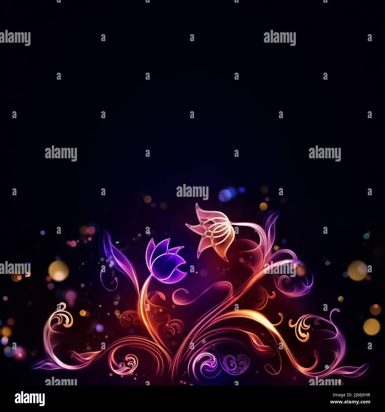 Bright glowing shape hi-res stock photography and images - Alamy