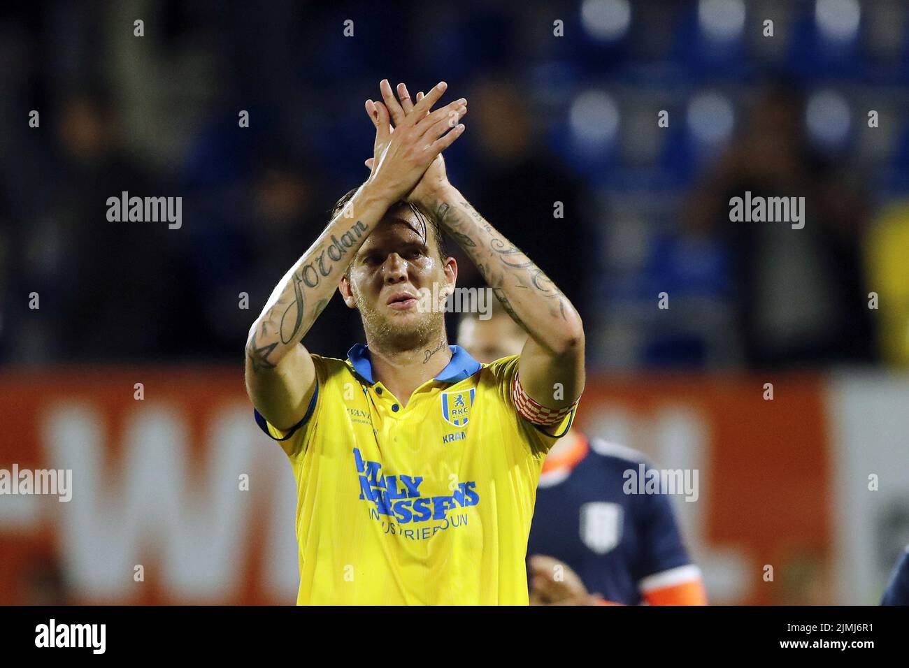 WAALWIJK - Michiel Kramer of RKC Waalwijk during the Dutch Eredivisie ...