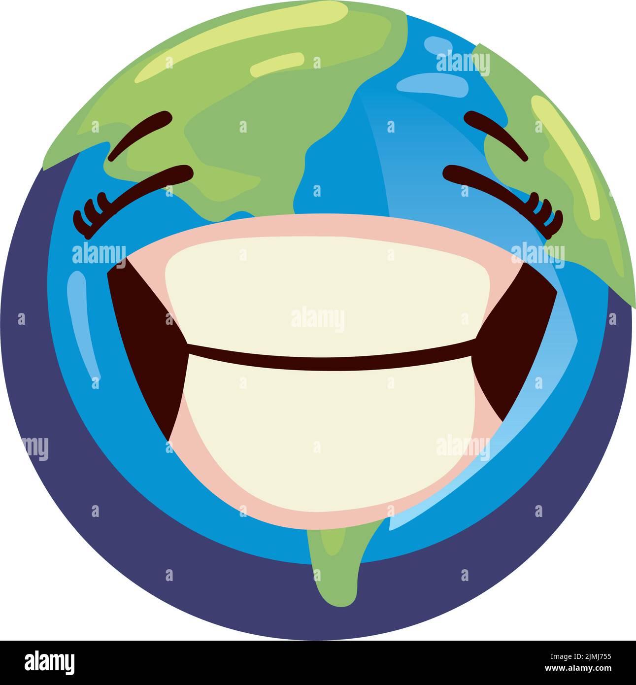 flat smile world Stock Vector Image & Art - Alamy