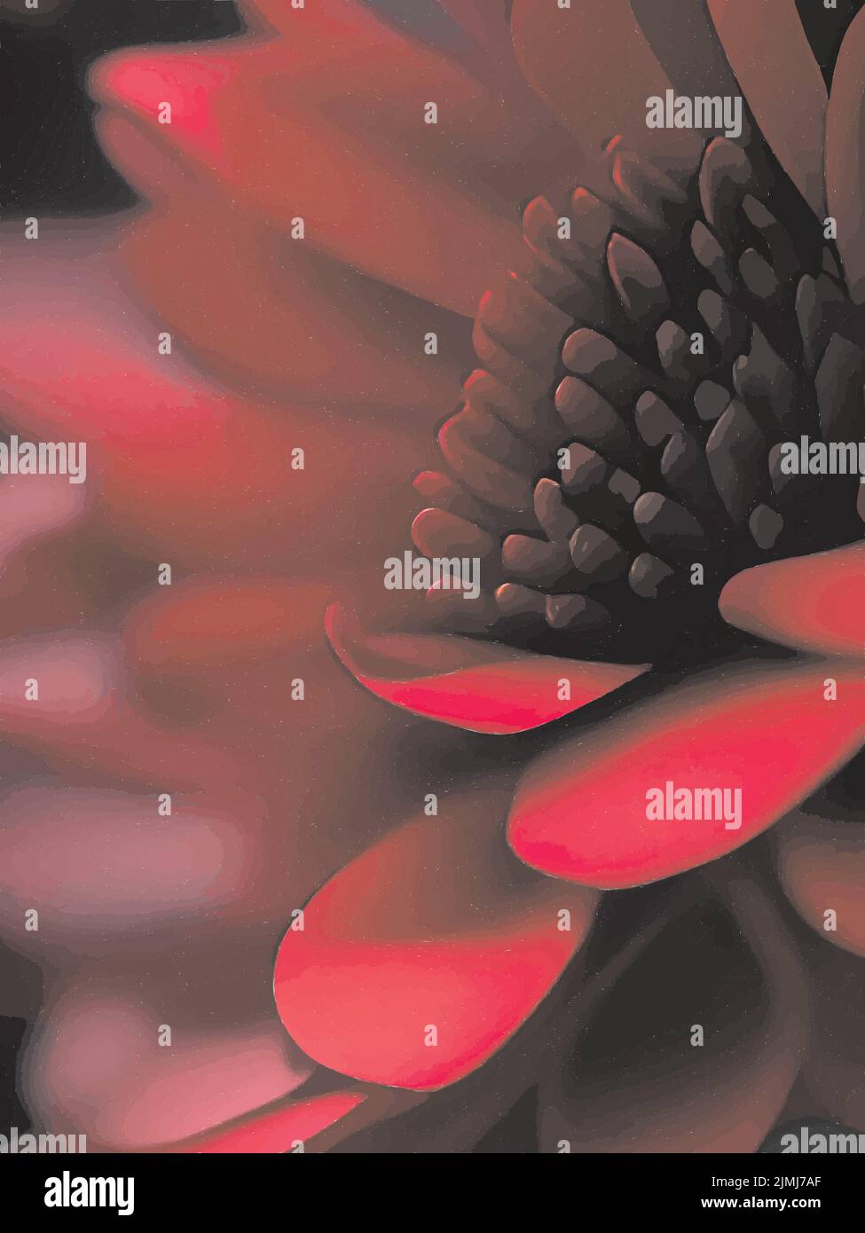 flowers in different colors strung together Stock Vector Image & Art ...