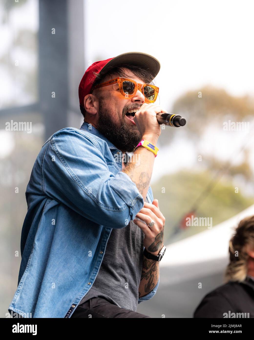 San Francisco, USA. 06th Aug, 2022. The Emo Night Tour performs at the ...