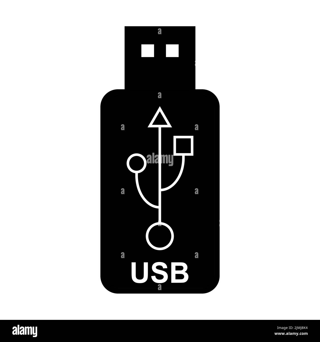 USB icon technology, connect device sign, electronic portable symbol ...