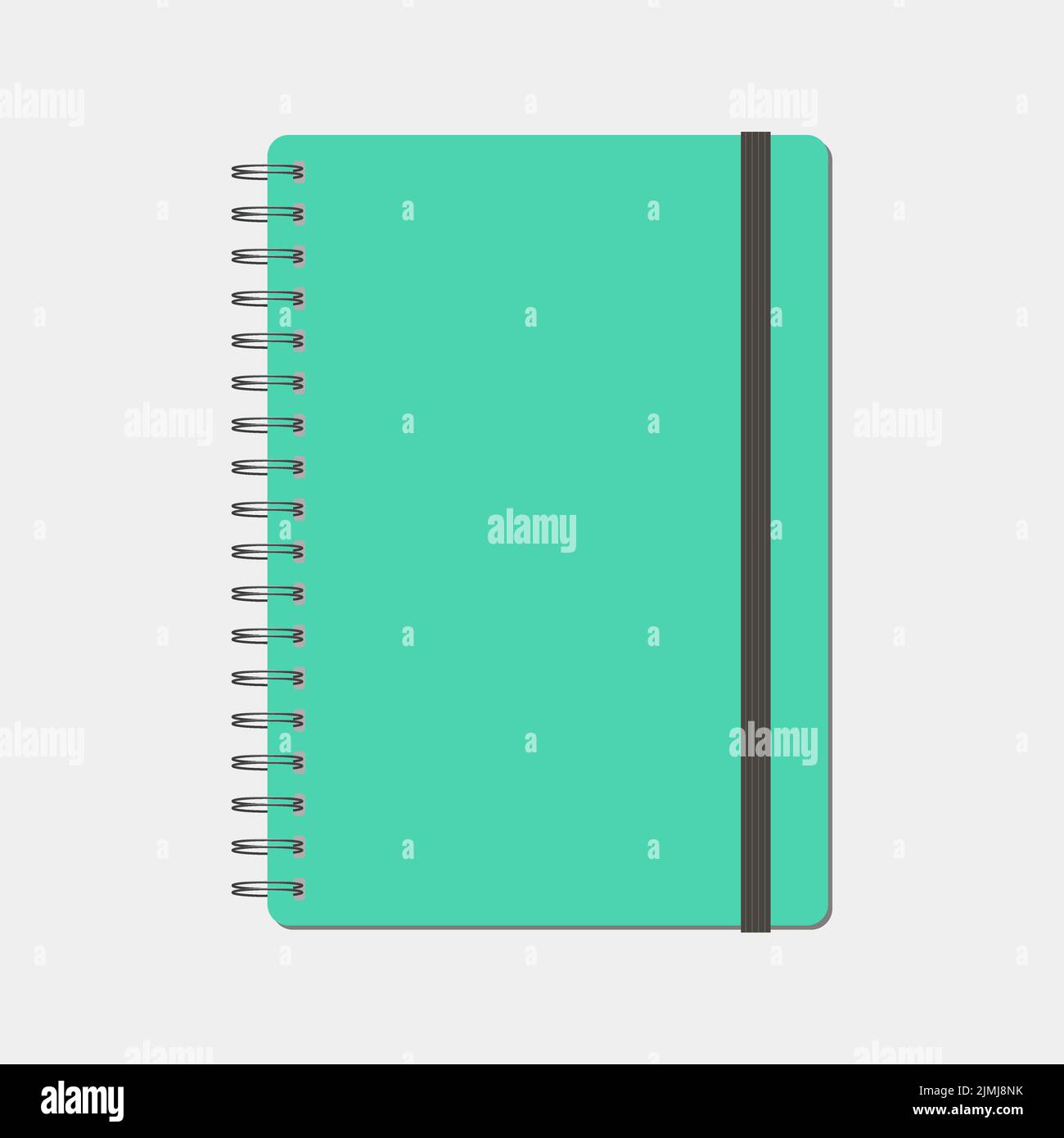 Notebook spiral page Stock Vector Images - Alamy