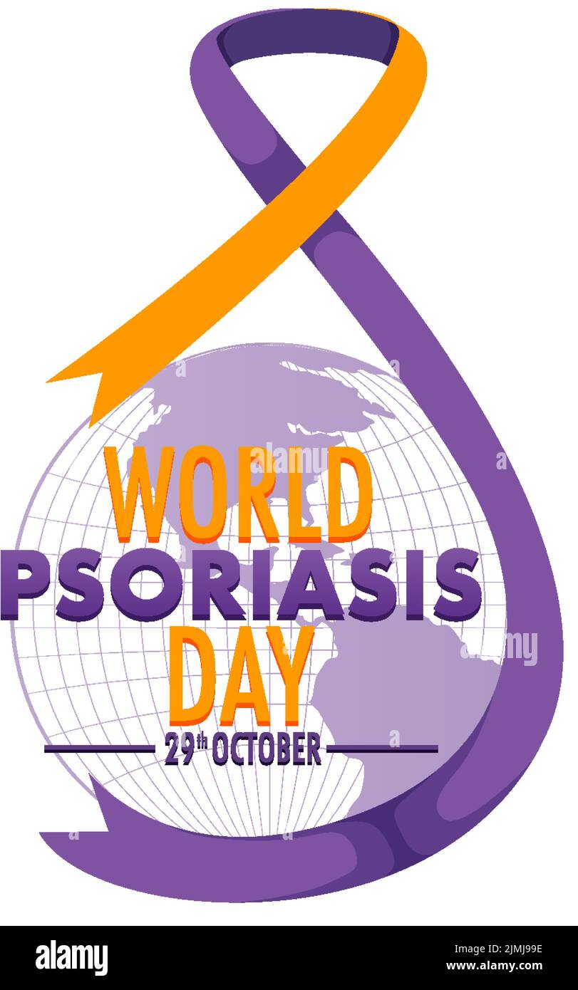 World Psoriasis Day Banner Design illustration Stock Vector Image & Art ...