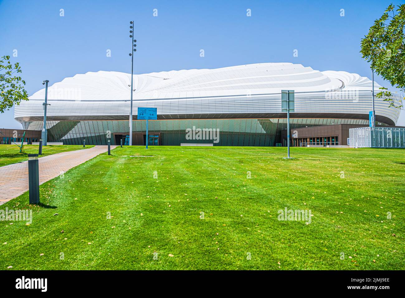 Al Wakrah Qatar Stadiums 2022 for FIFA World Cup Stock Photo - Alamy