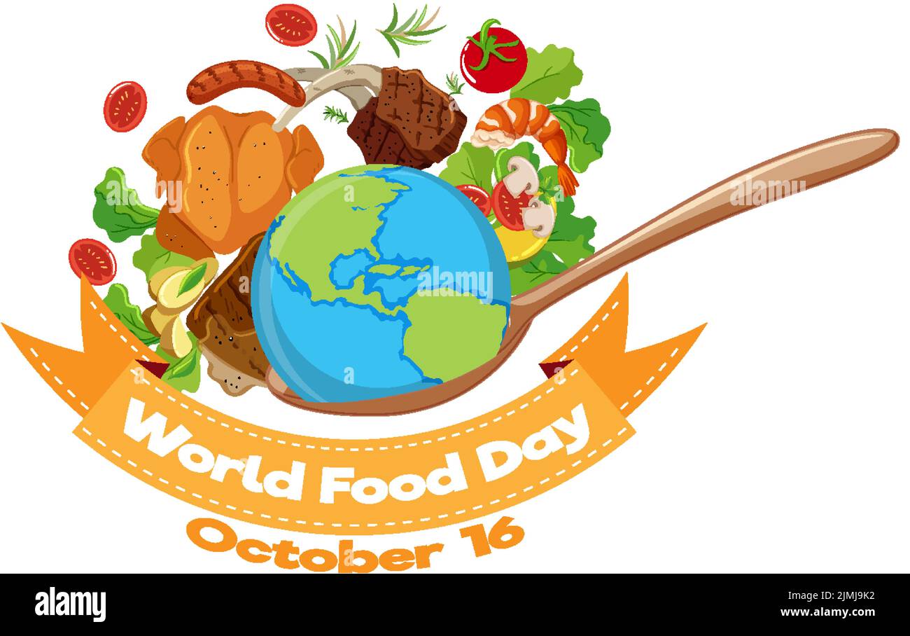 World Food Day Poster Design illustration Stock Vector Image & Art - Alamy