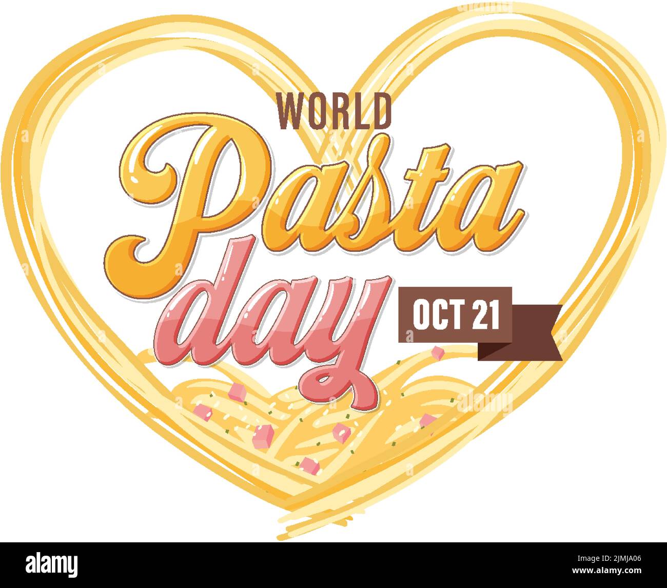 World Pasta Day Banner Design illustration Stock Vector Image & Art - Alamy