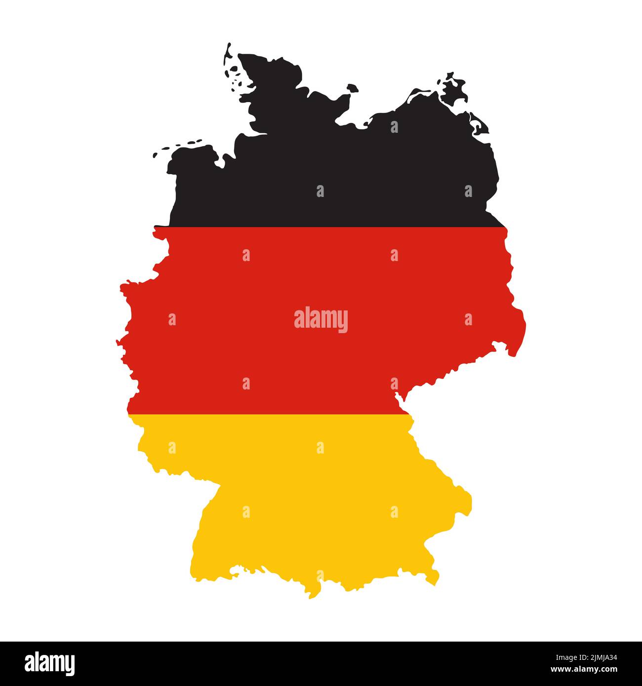 Germany map icon, geography blank concept, isolated graphic background ...