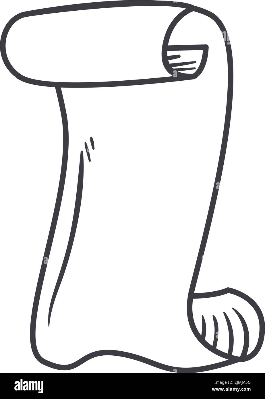 flat scroll design Stock Vector Image & Art - Alamy