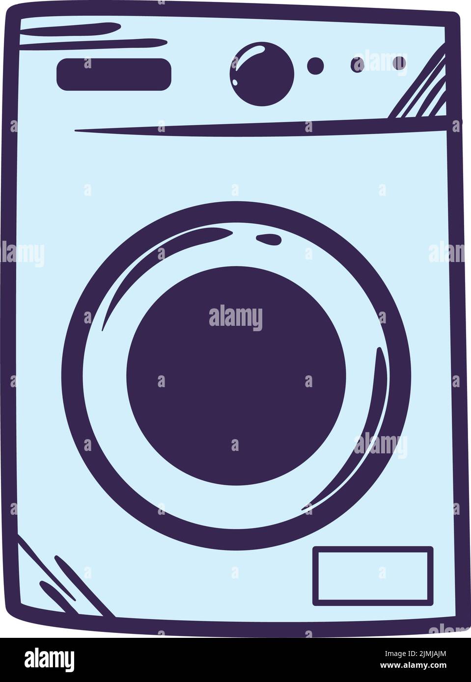 flat washer machine design Stock Vector Image & Art - Alamy