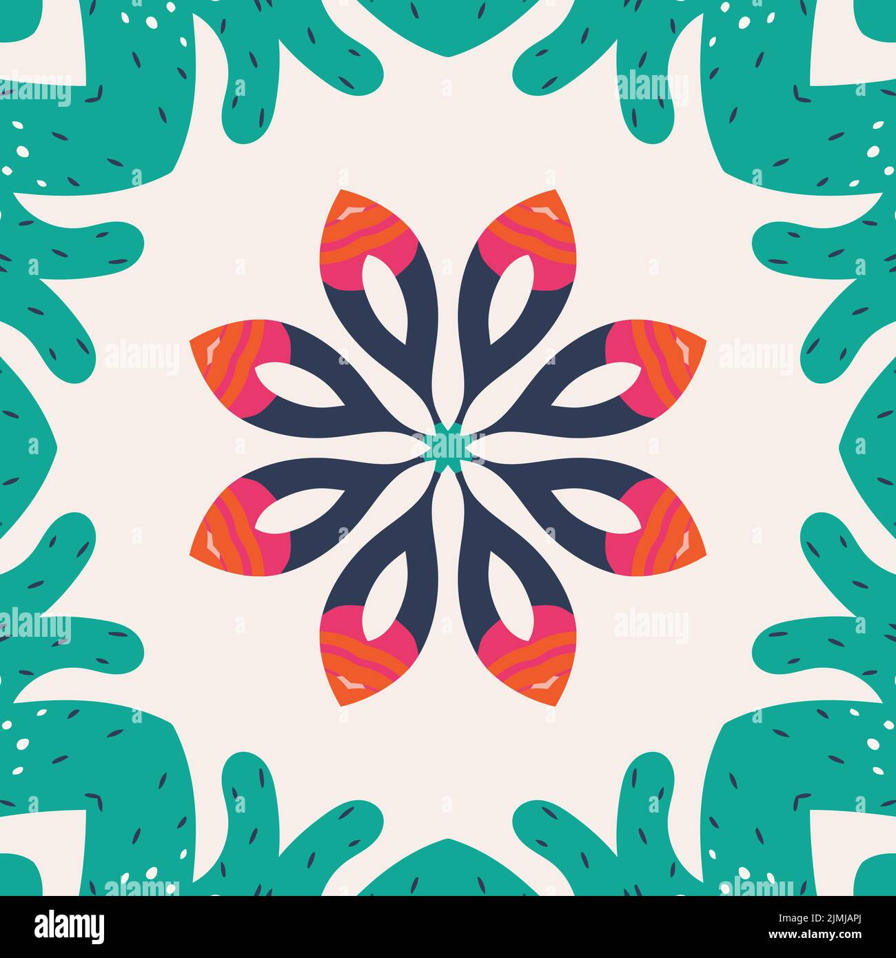 Floor or wall ceramic tile design Stock Vector Image & Art - Alamy