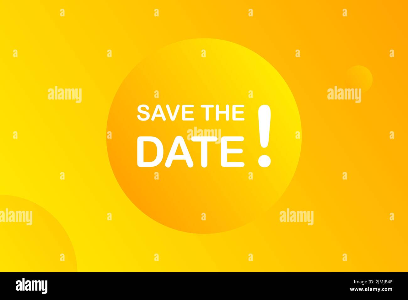 save the date speech bubble banner vector with copy space for business ...