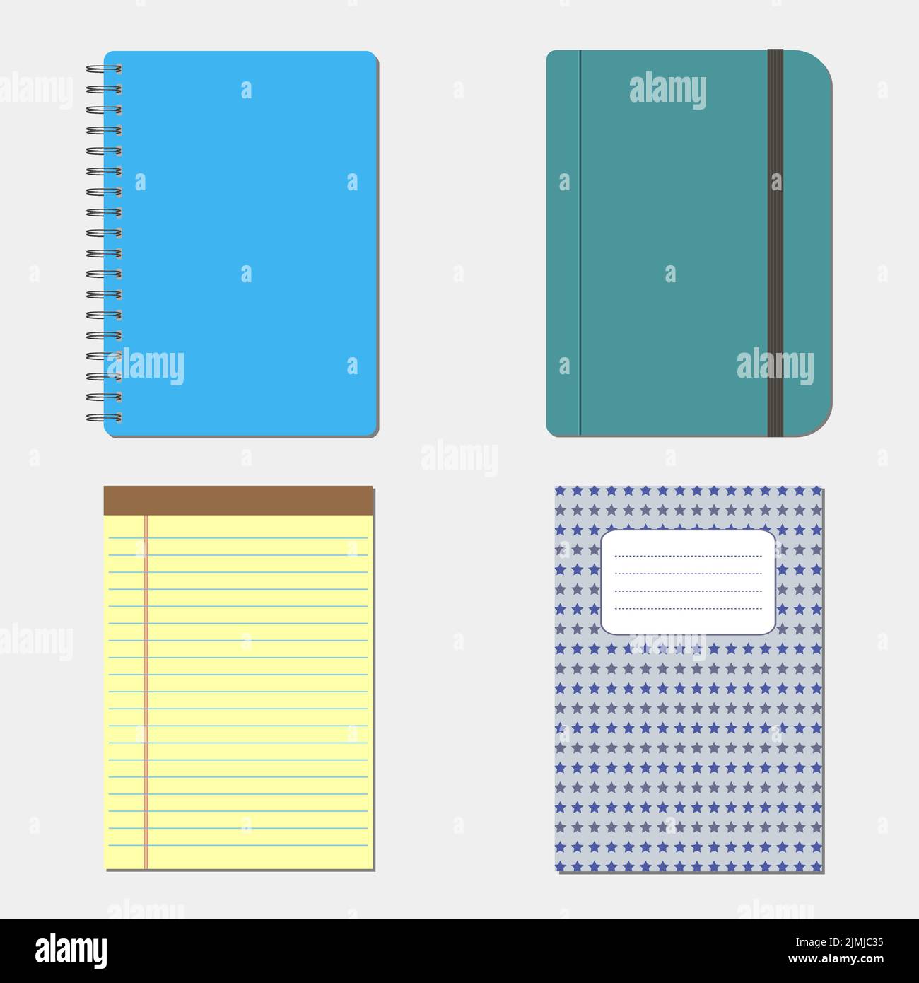 Notebook mockup empty copybook hi-res stock photography and images - Alamy