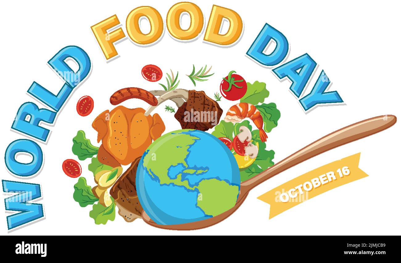 World Food Day Banner Template illustration Stock Vector Image & Art ...