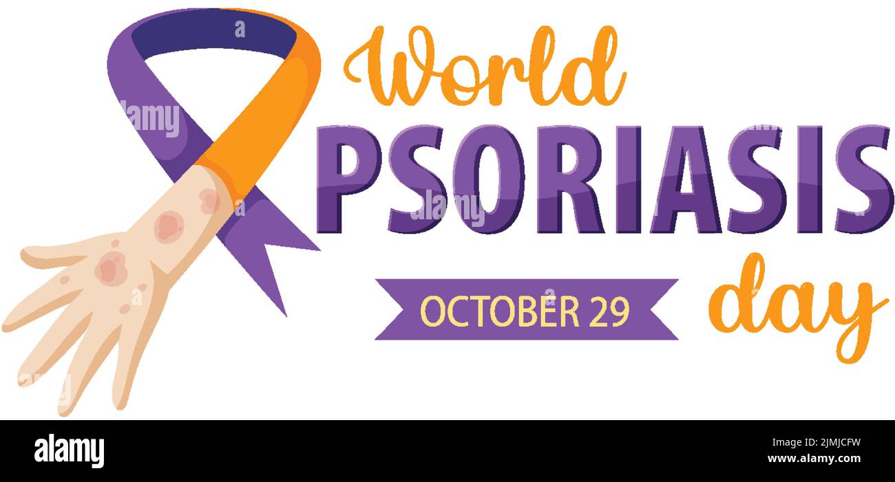 World Psoriasis Day Poster illustration Stock Vector Image & Art - Alamy