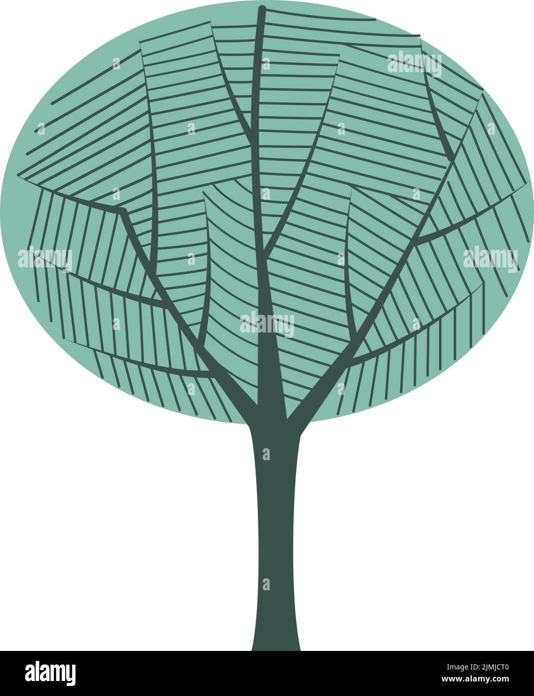 colored textured tree image Stock Vector Image & Art - Alamy