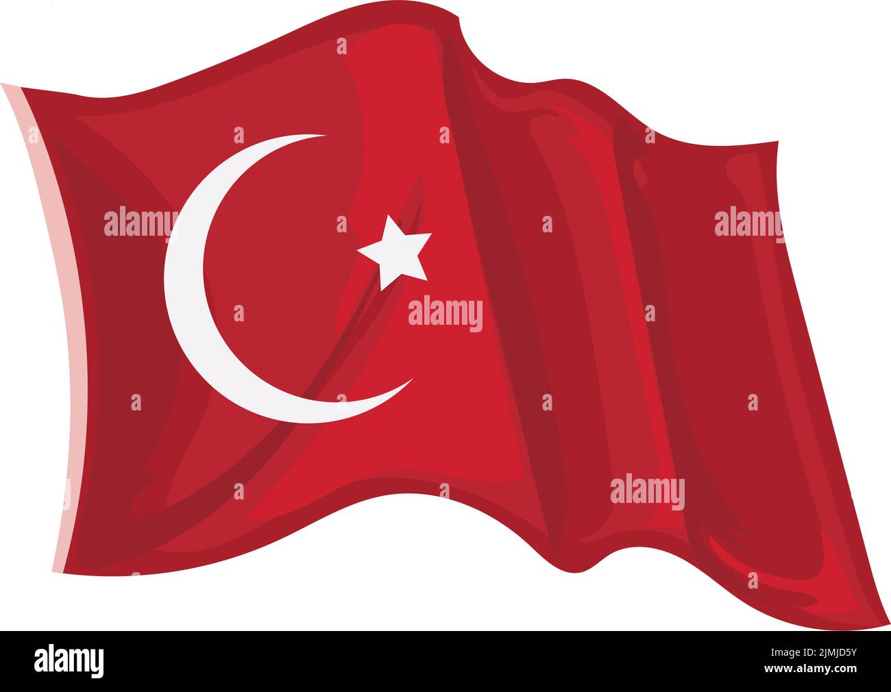 turkish flag design Stock Vector Image & Art - Alamy