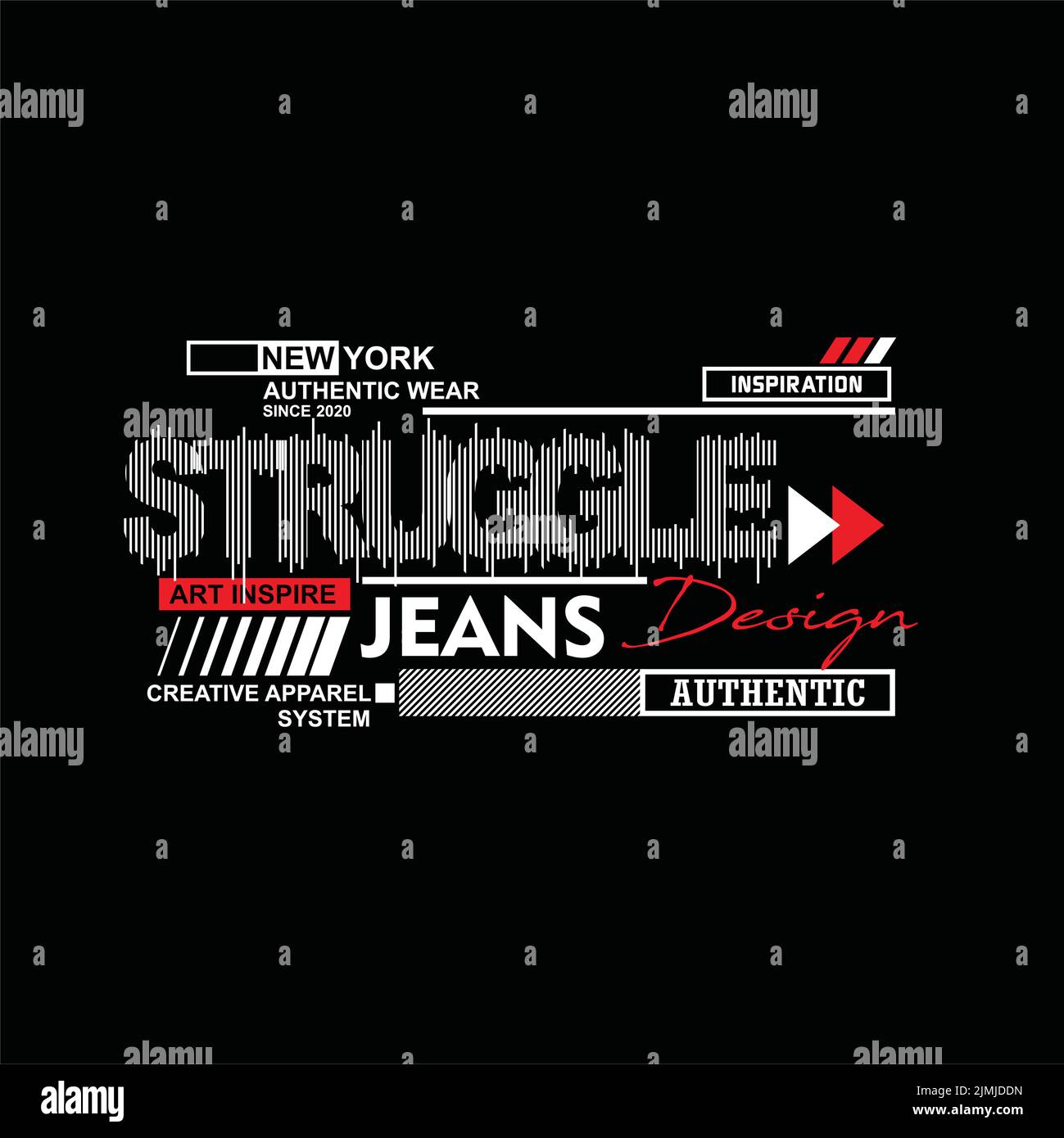 Jeans inspiration Stock Vector Images - Alamy