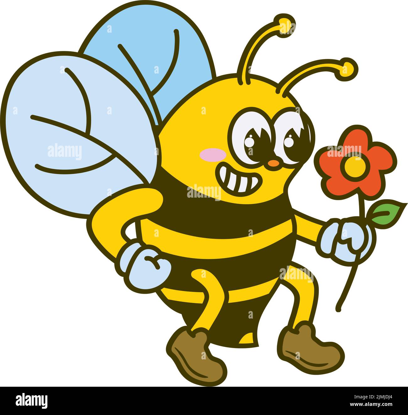 cartoon bee design Stock Vector Image & Art - Alamy