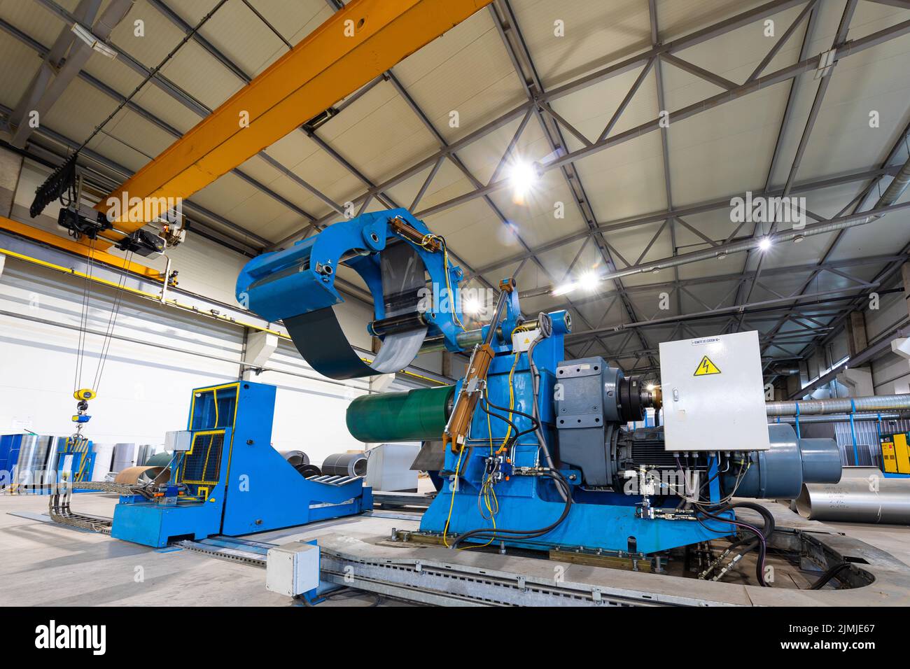 Metal sheet profile forming machine, process of making steel tile for ...