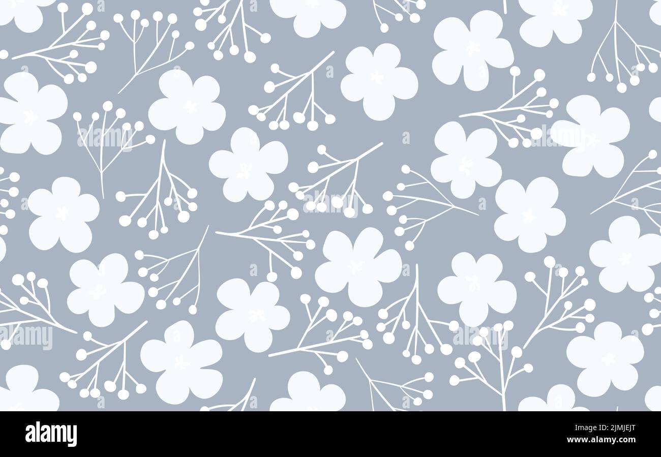 Seamless floral pattern based on traditional folk art ornaments. Art ...