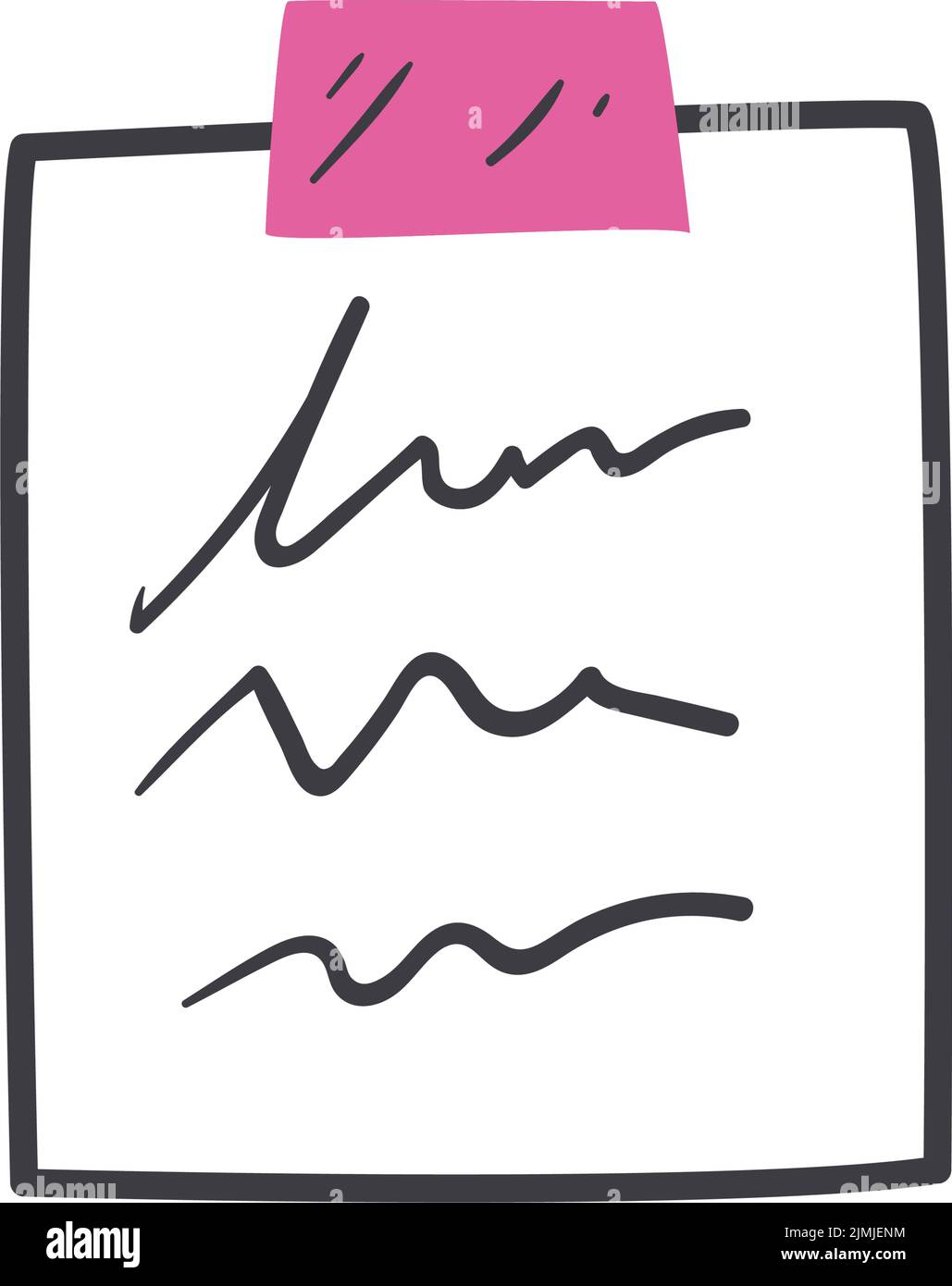 Note workspace Stock Vector Images - Alamy