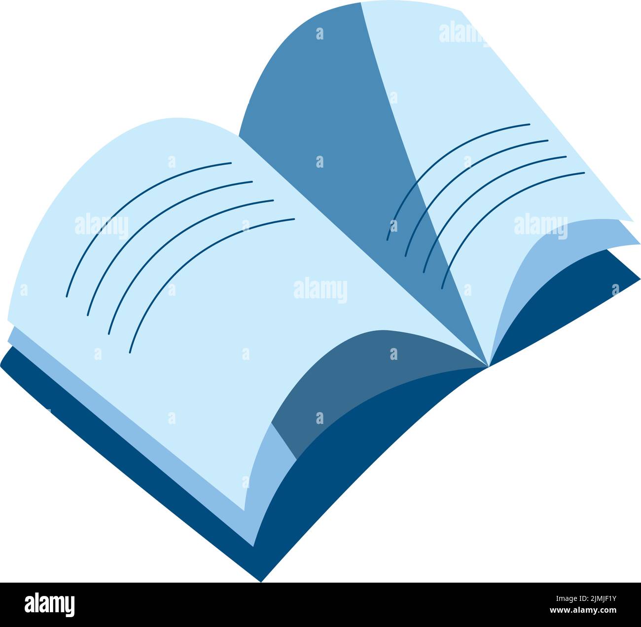 flat open book Stock Vector Image & Art - Alamy