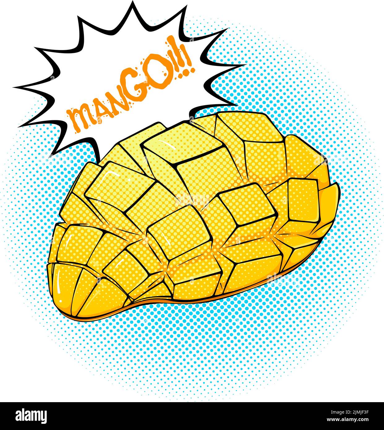 Mango pop art hi-res stock photography and images - Alamy