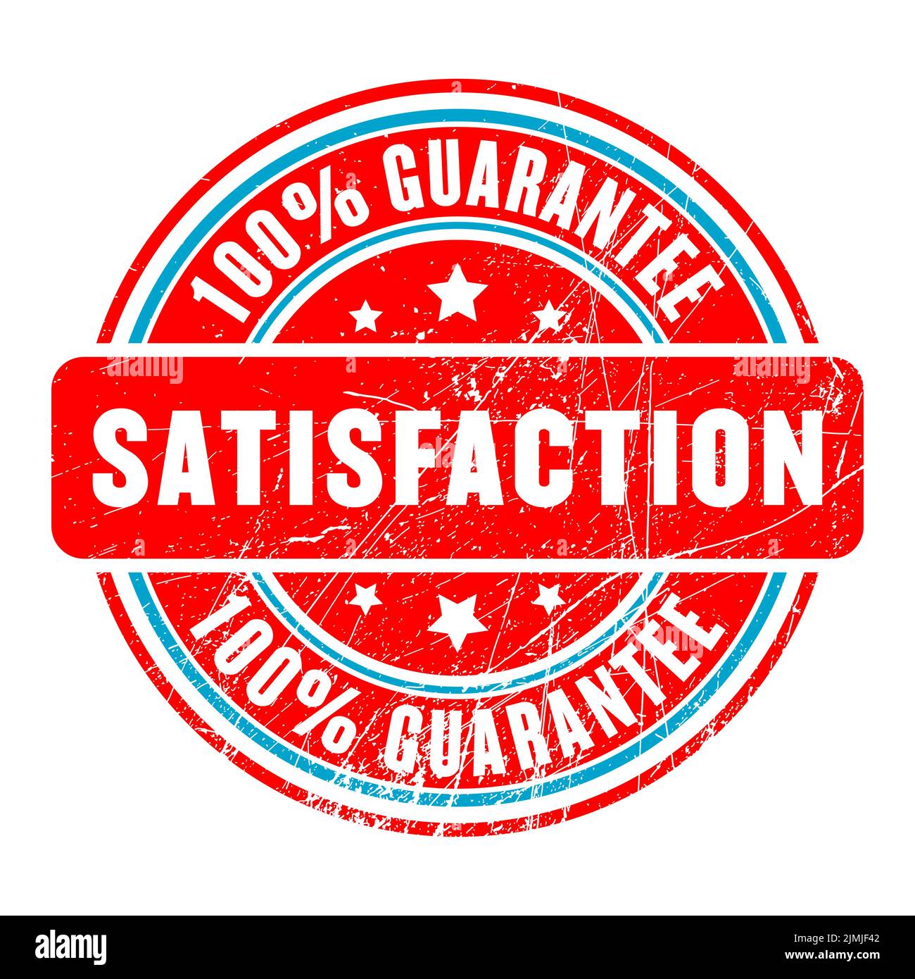 Vector satisfaction stamp red color Stock Vector Image & Art - Alamy