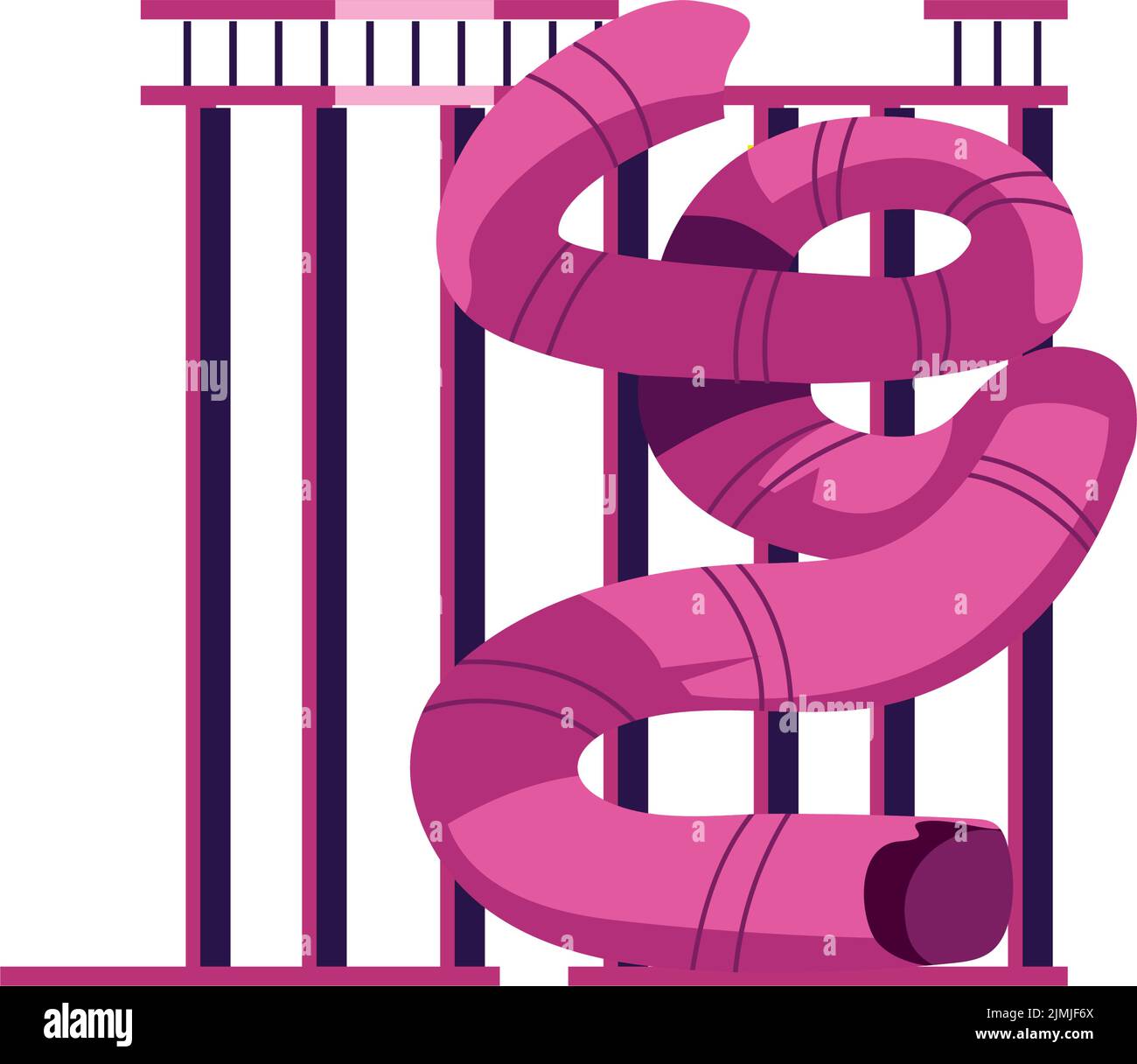 Water tube park pink hi-res stock photography and images - Alamy