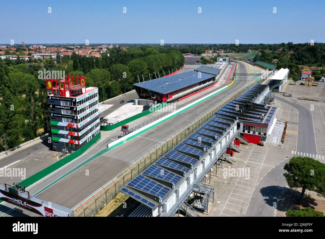 Pit stop f1 imola hi-res stock photography and images - Alamy