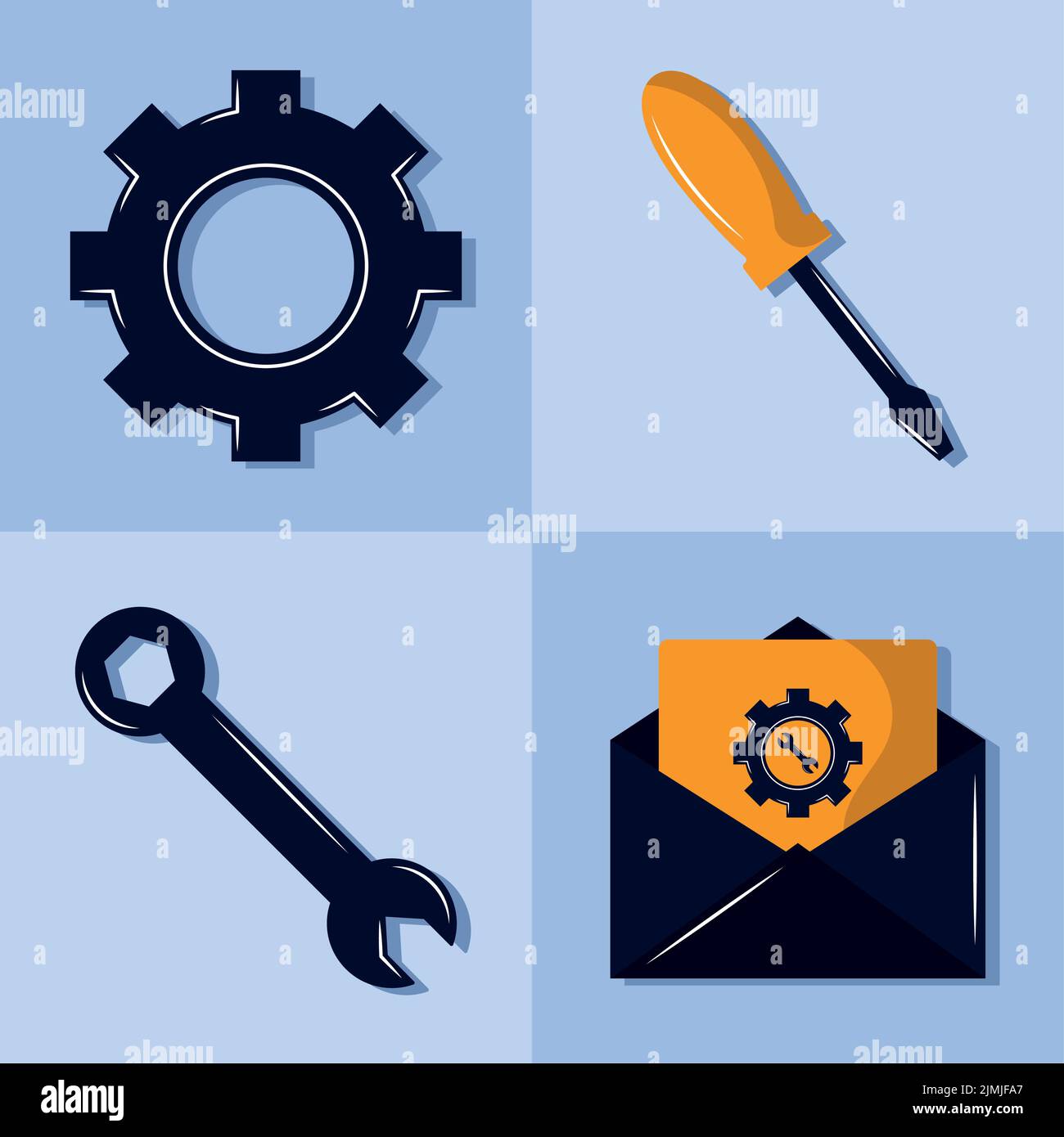 technical service items Stock Vector Image & Art - Alamy