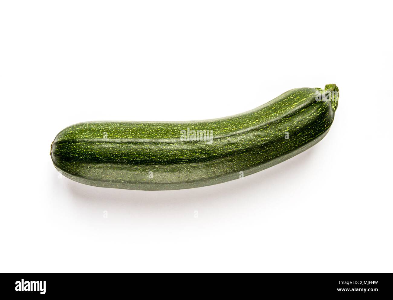 Zucchini isolated on a white background Stock Photo - Alamy