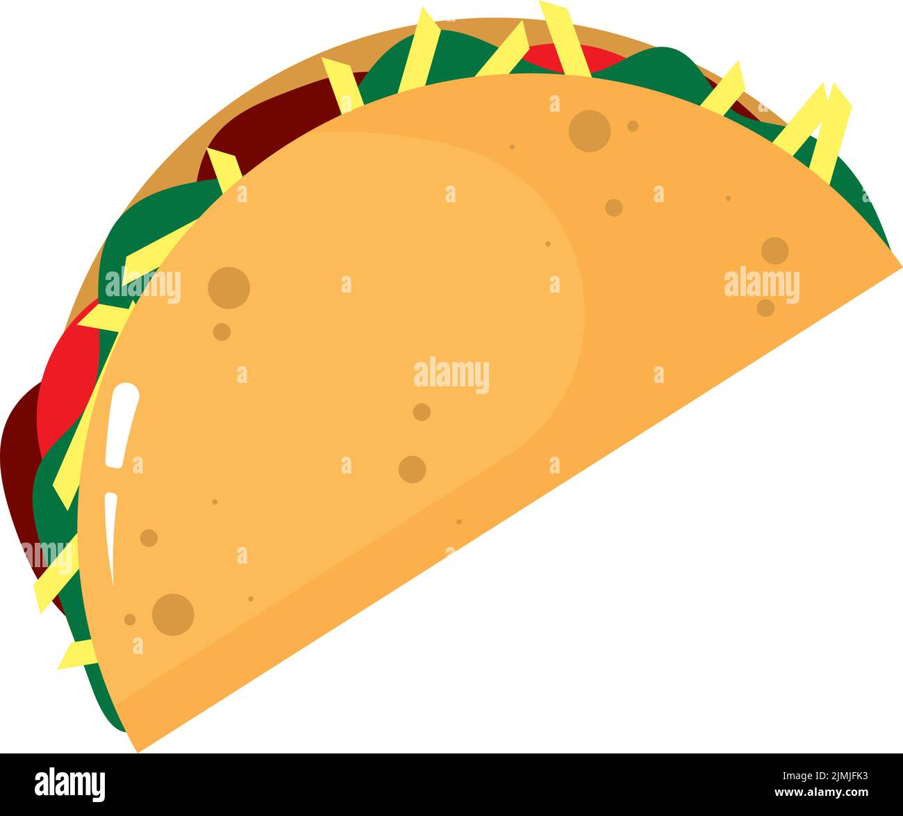 Mexican taco icon Stock Vector Image & Art - Alamy