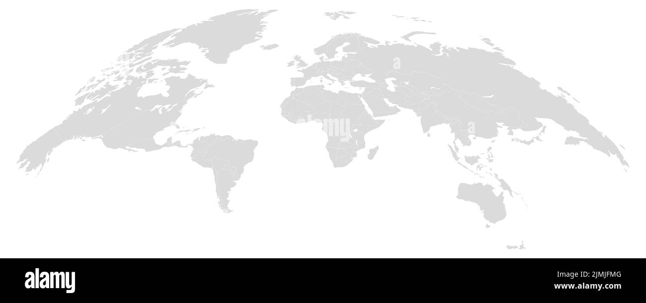 World map vector isolated on white background Stock Vector Image & Art ...