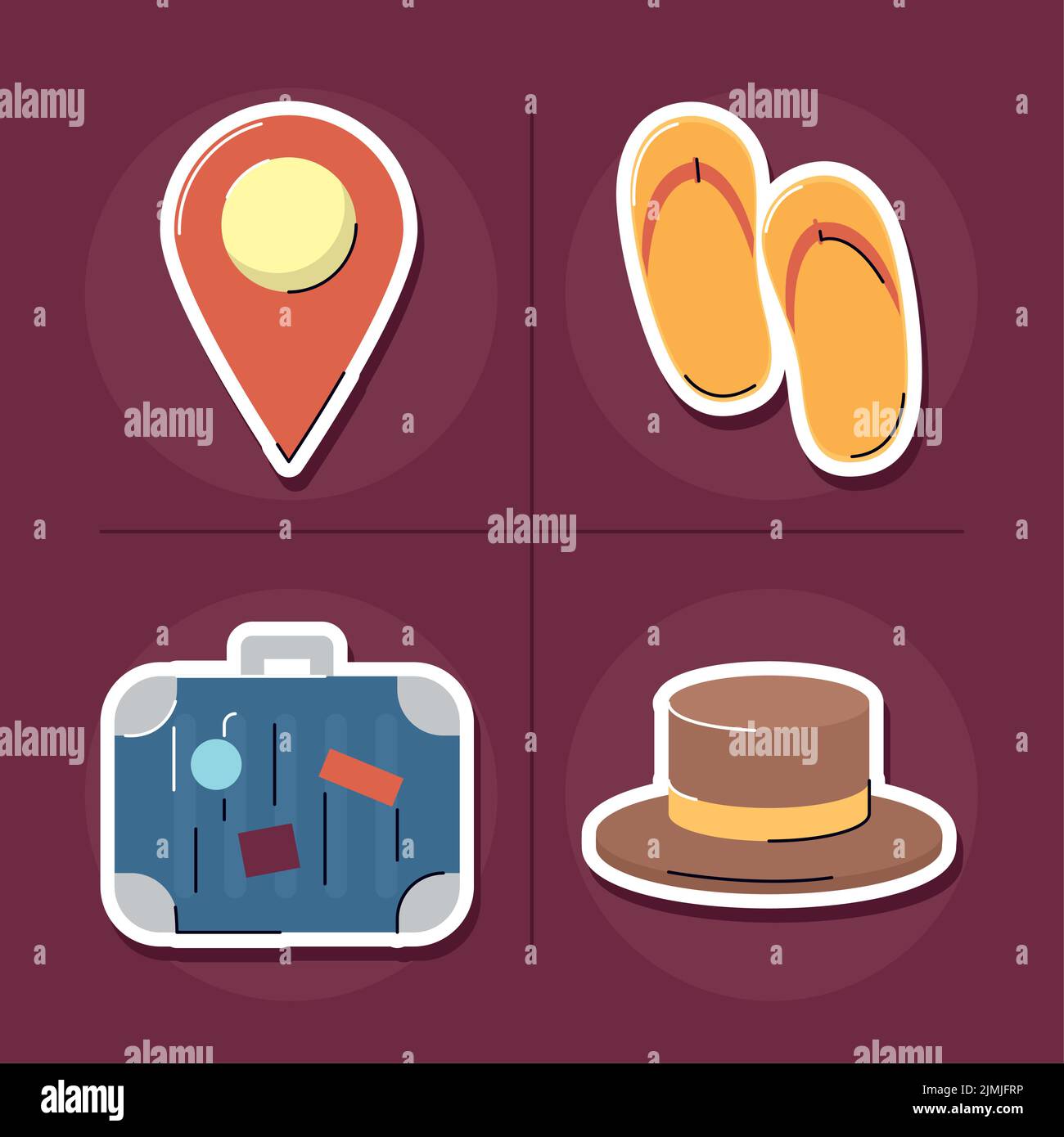 travel icon collection Stock Vector Image & Art - Alamy
